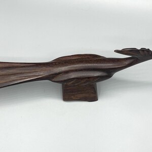 Vintage Wooden Roadrunner Bird Carving Figurine - Etsy