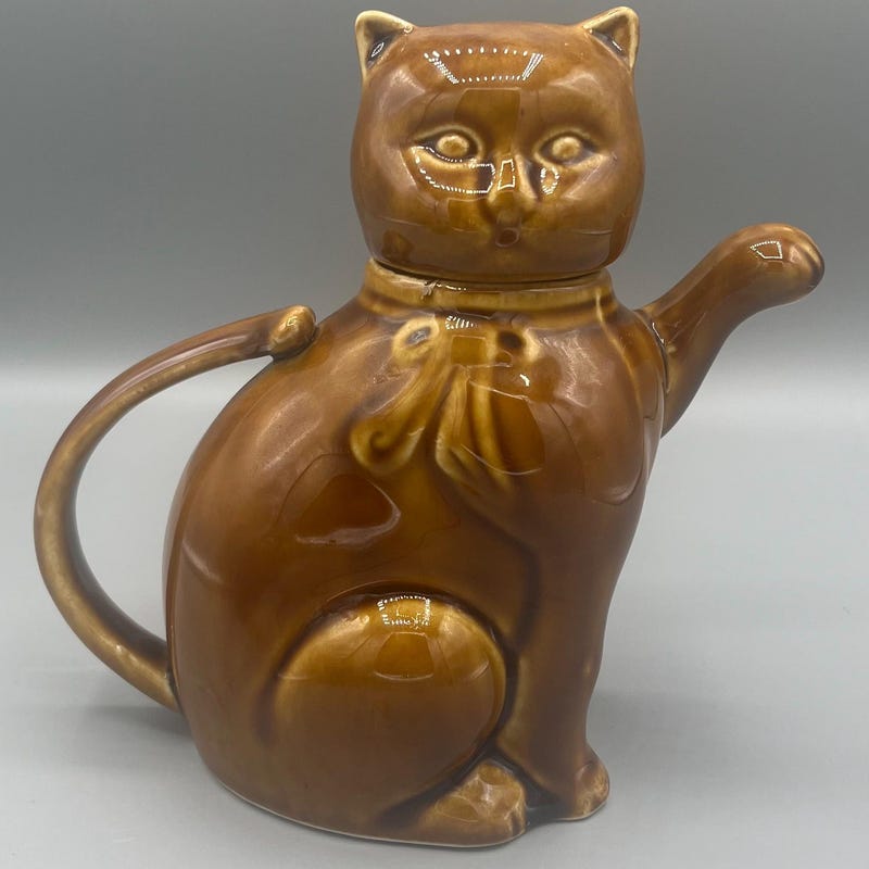 Cat Pitcher - Etsy