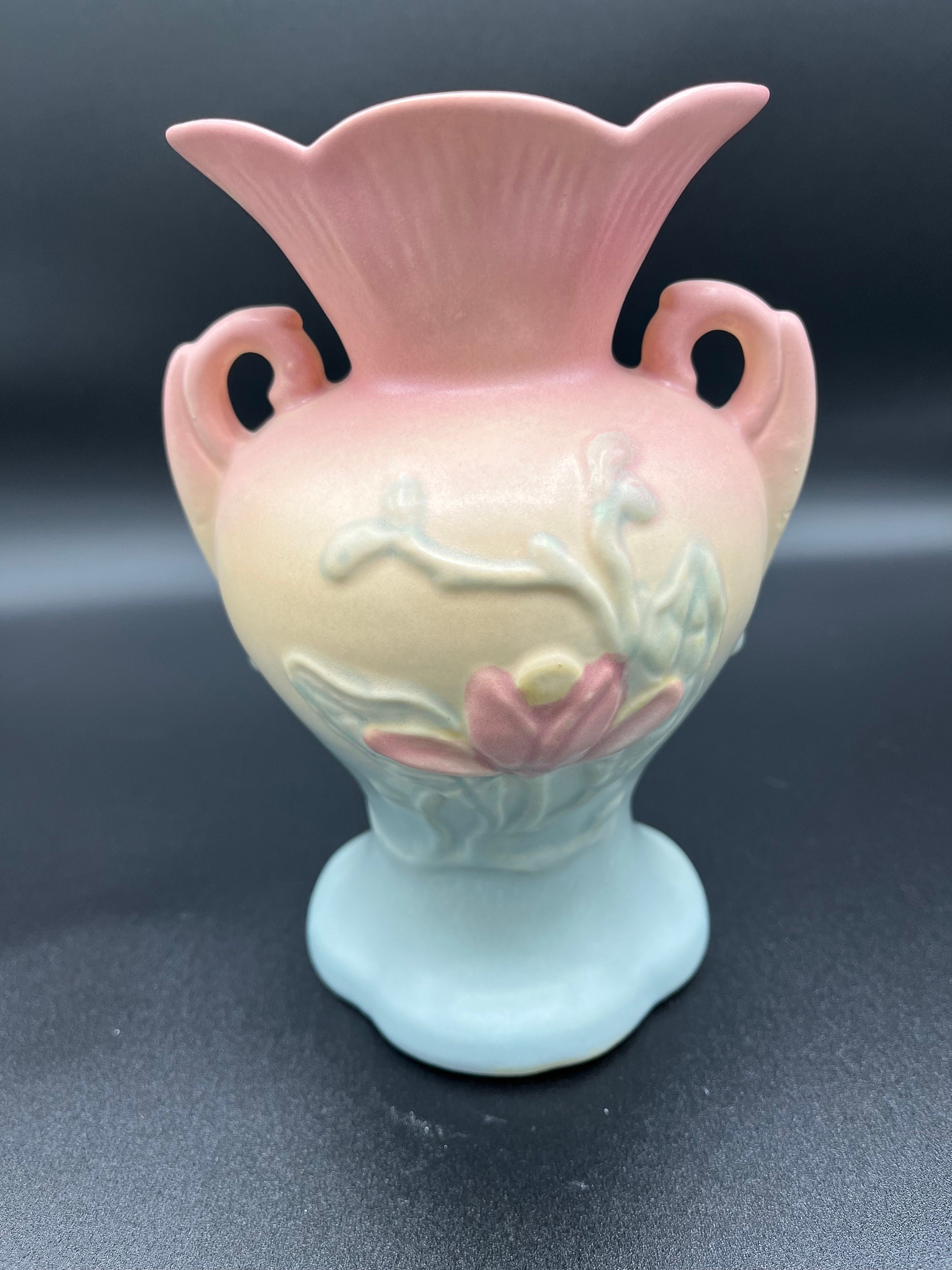 Vintage Pastel Hull Art Pottery Vase - Etsy