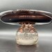 Erickson Art Glass Compote Paperweight Base With Controlled Bubbles - Etsy