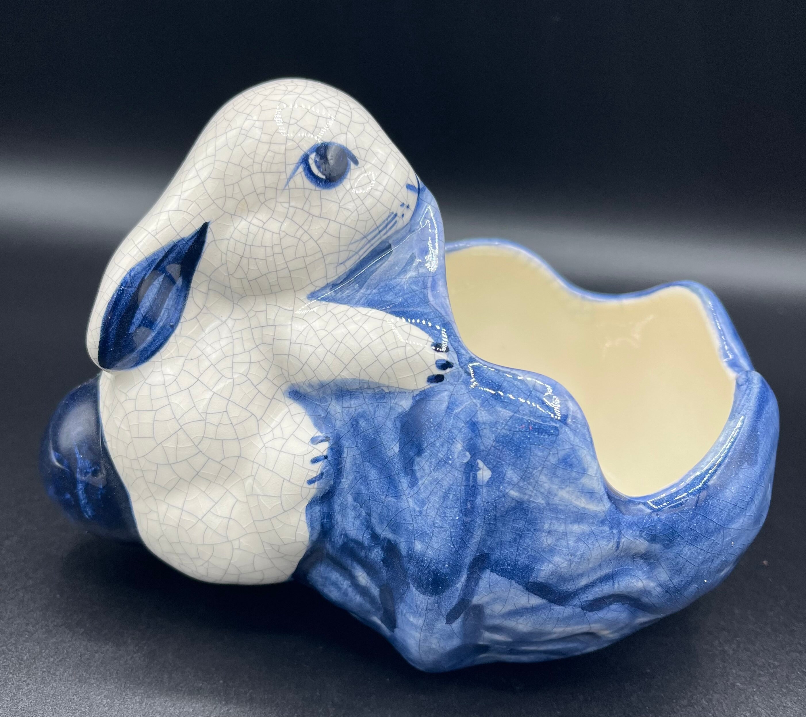Potting Shed Pottery Ceramic Bunny Rabbit Dish - Etsy