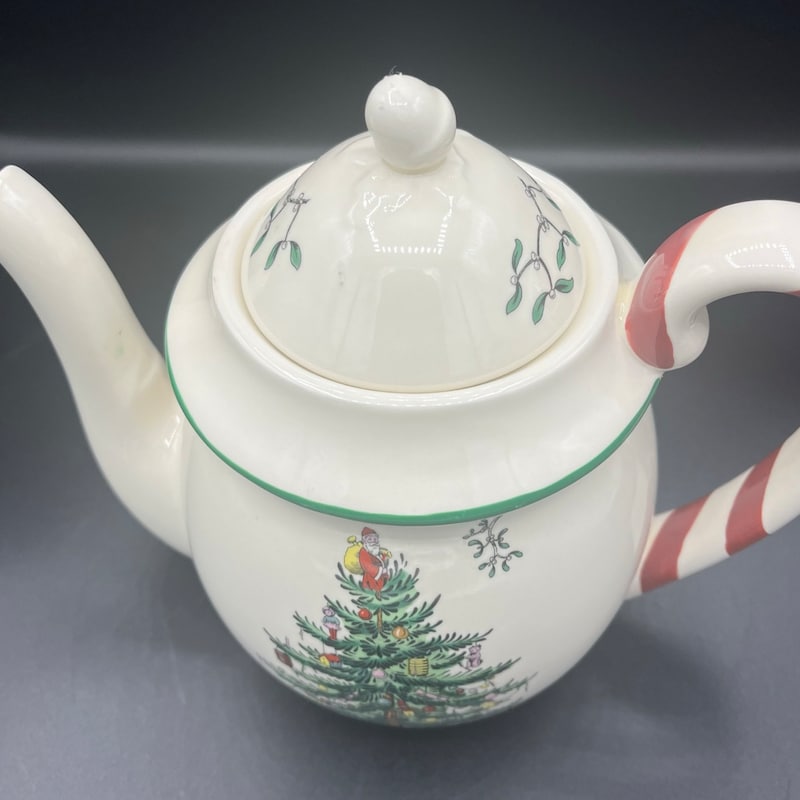 Christmas Teapot - Etsy