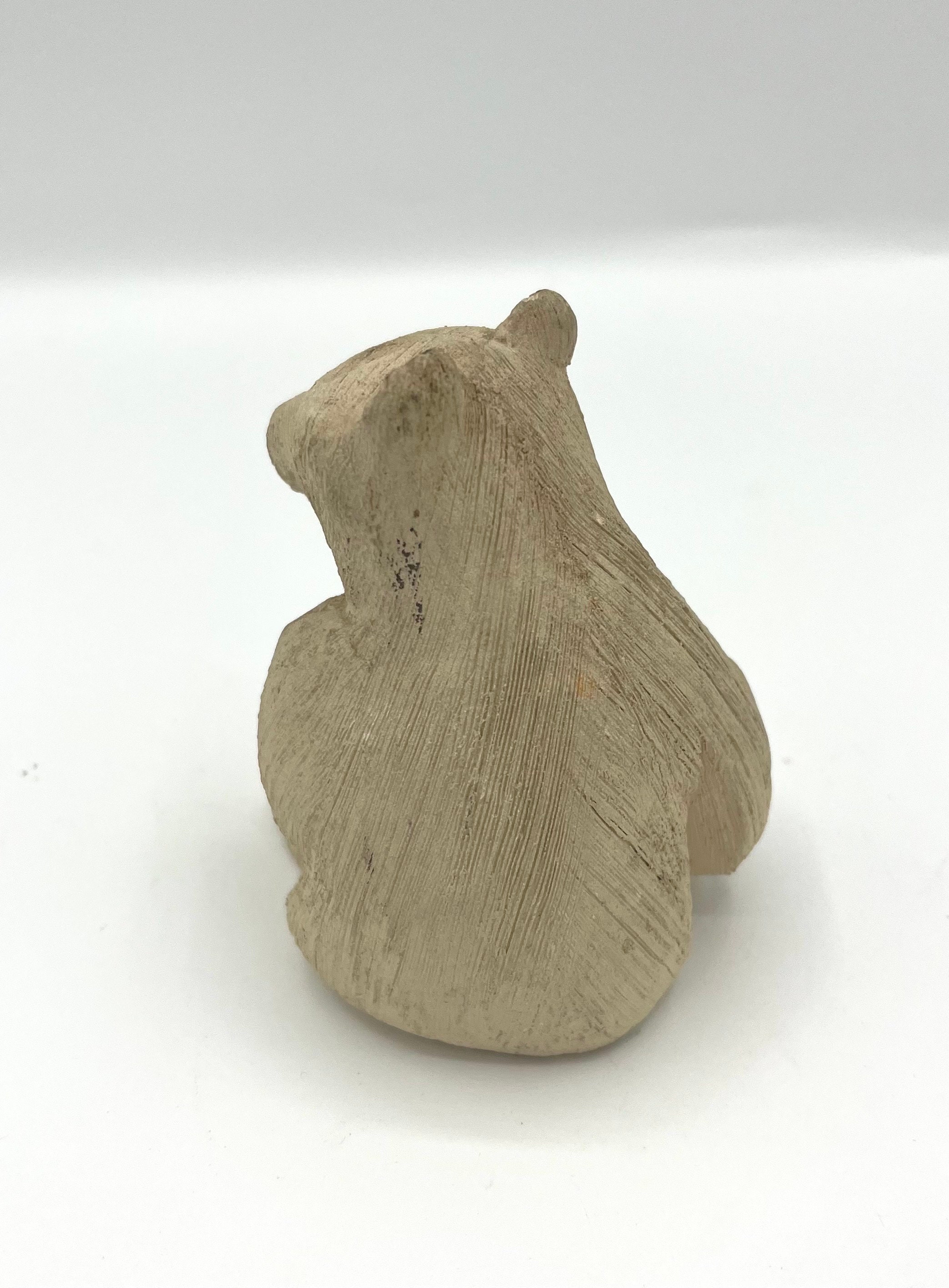 Vintage Artesania Rinconada Polar Bear Animal Figurine Made in Uruguay ...