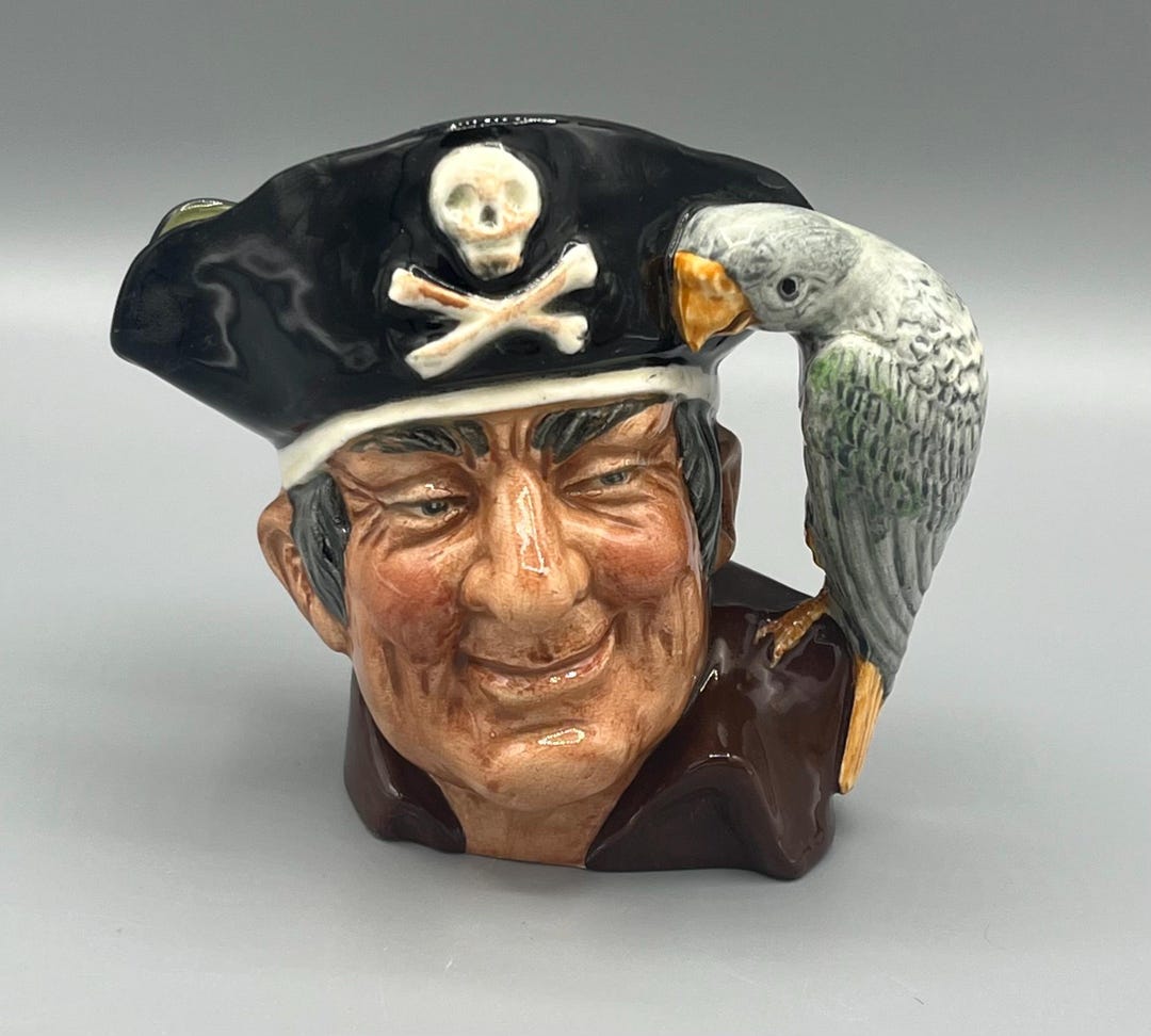 Mini Toby Mug Long John Silver Royal Doulton Jug - Etsy