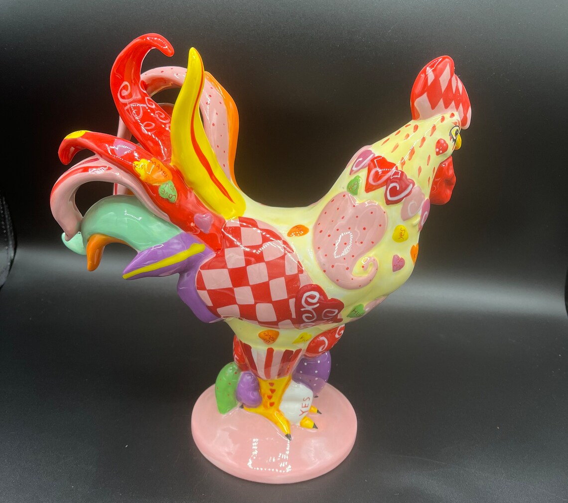 Poultry in Motion Westland Giftware Sharon Neuhaus Ceramic - Etsy