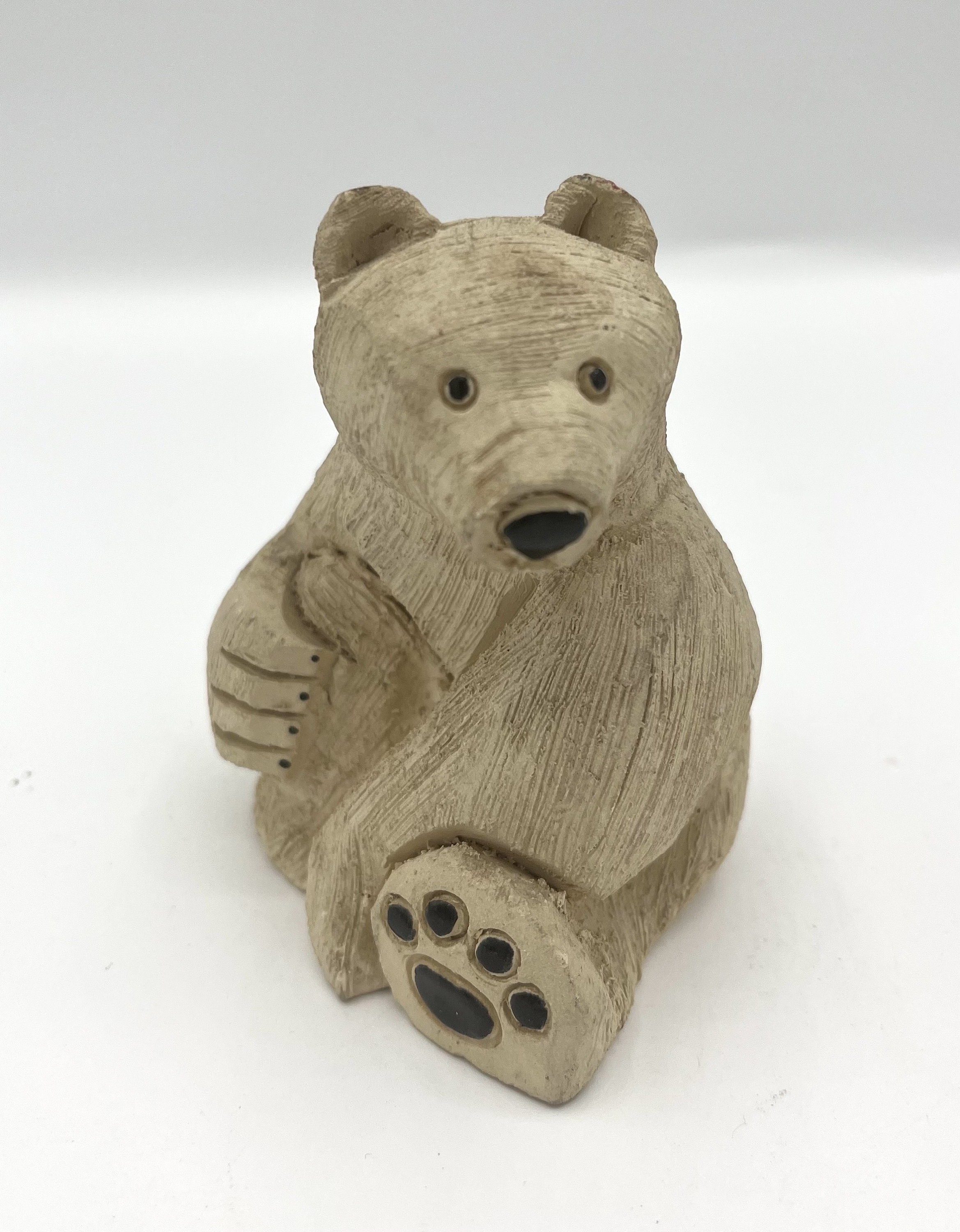 Vintage Artesania Rinconada Polar Bear Animal Figurine Made in Uruguay ...