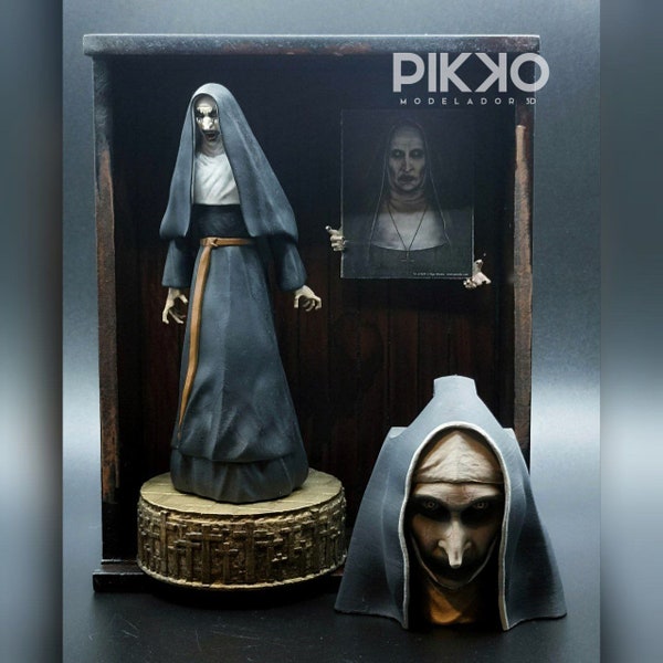 The Nun Stl File - Etsy