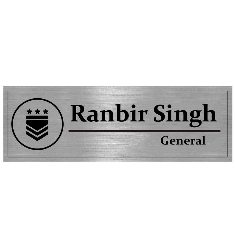 Krafton India Hand Crafteds Customized Acrylic Name Sign Board Plate ...
