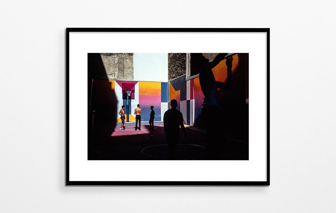 Colorful Street Scene in Paris Film Photography of a Group - Etsy