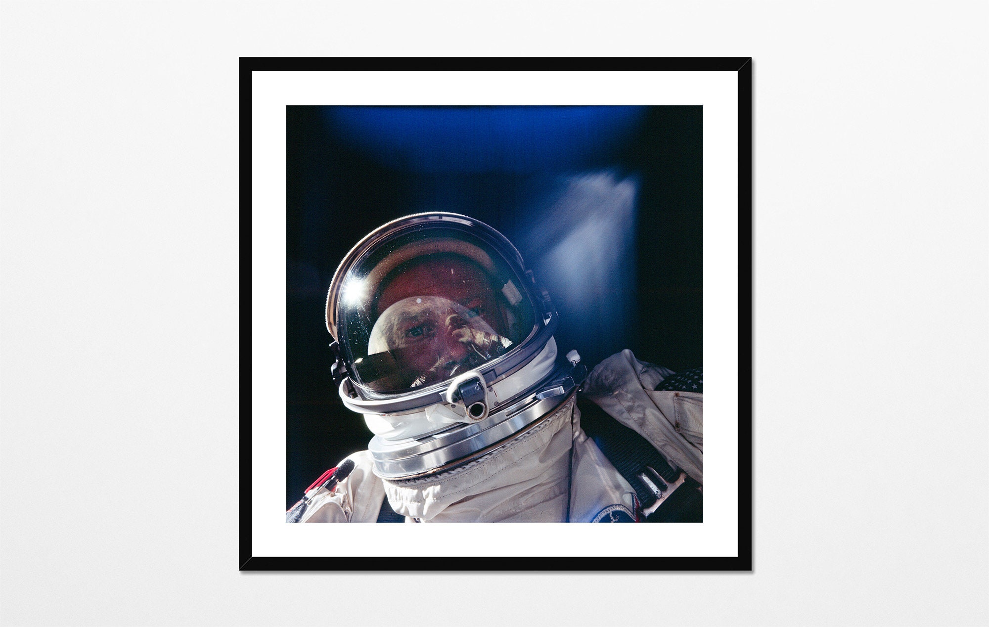 Astronaut Buzz Aldrin First Selfie