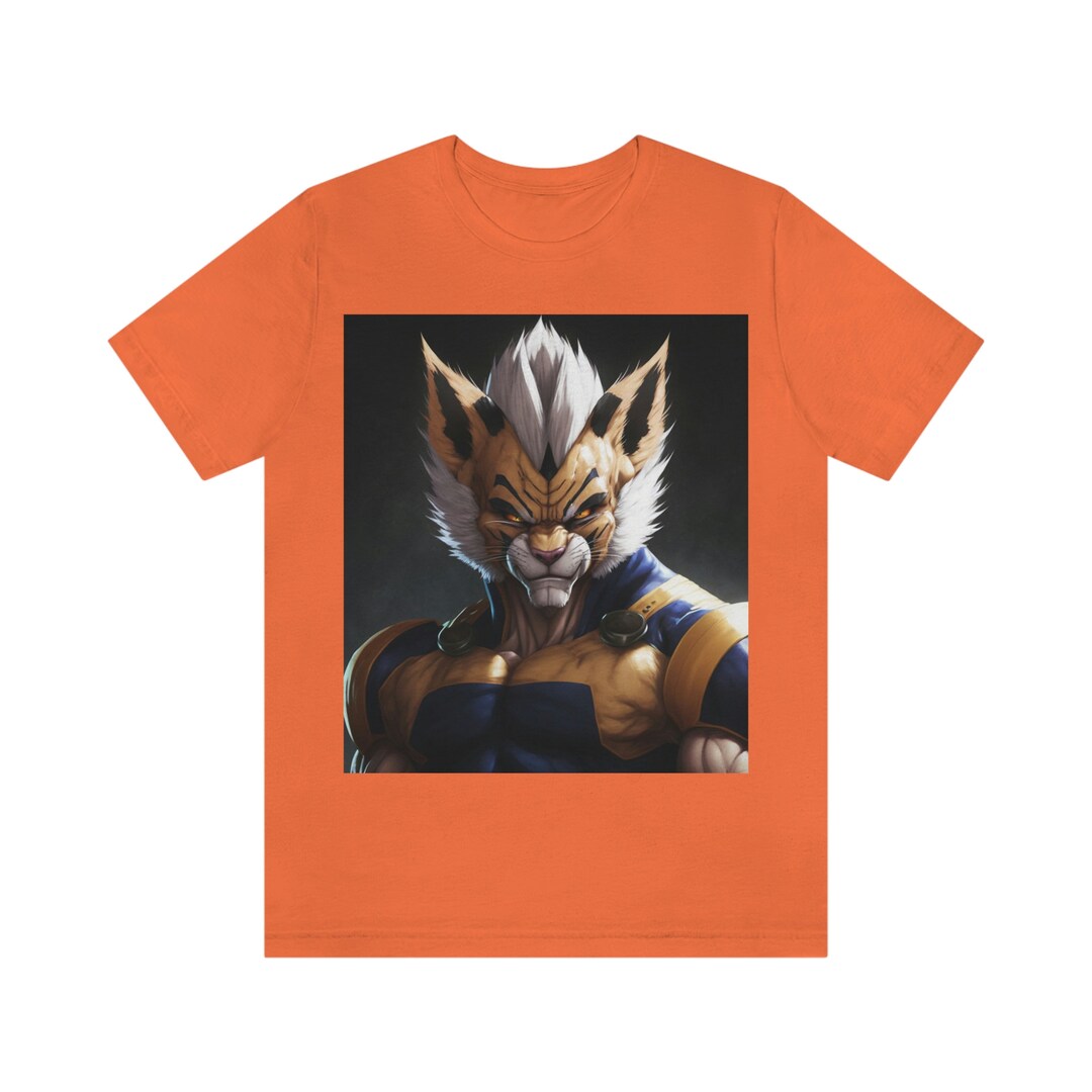 Tiger Vegeta Anime DBZ Dragonball Z Graphic on Back - Etsy