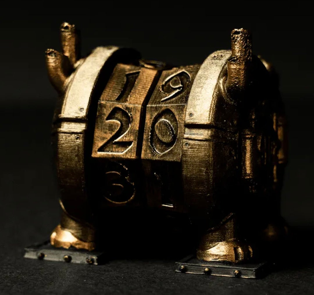 Steampunk Life Counter for Tabletop Gaming and Rpgs - Etsy