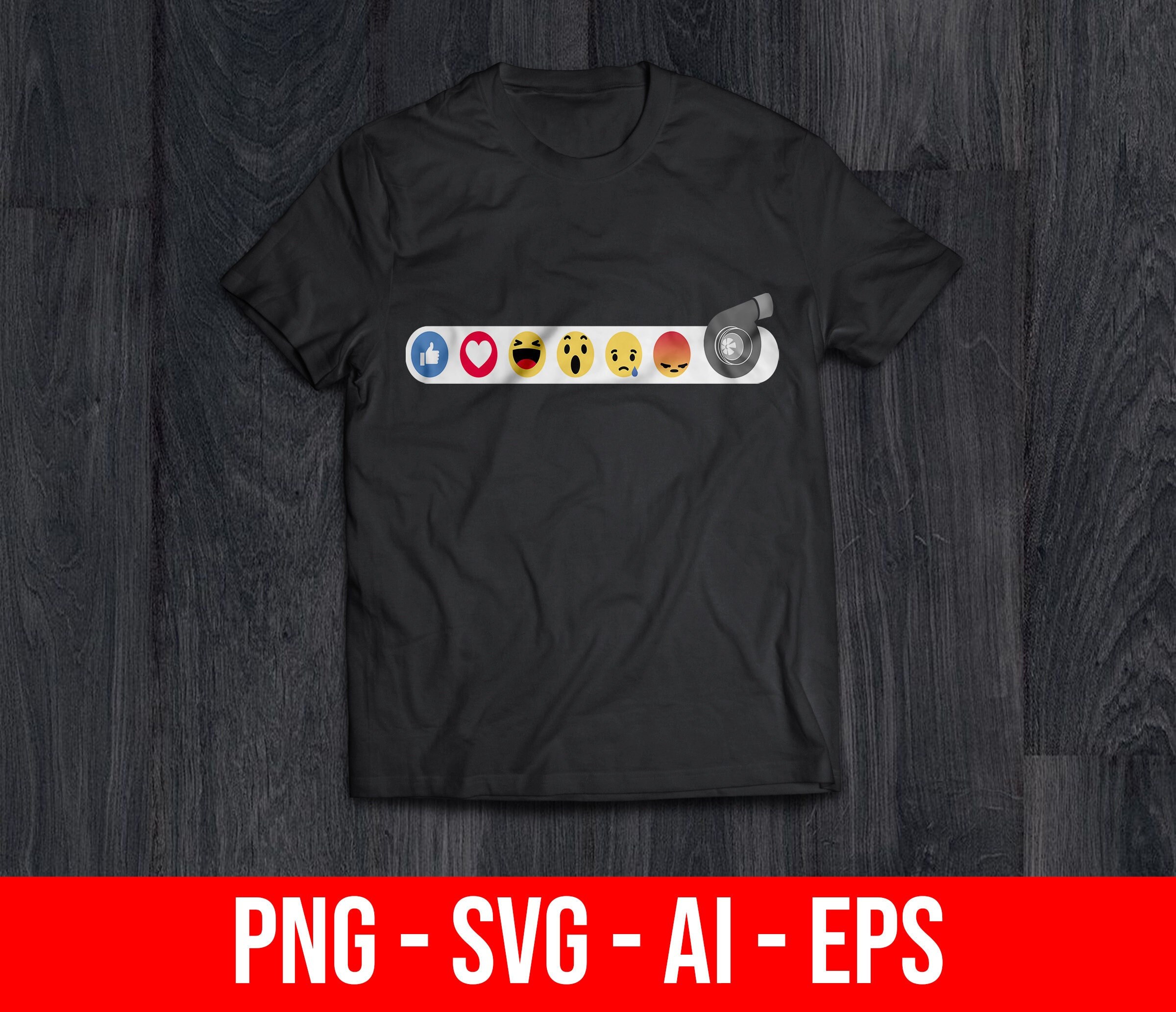 Facebook Turbo Reaction Vector Turbo Digital Download Png Svg Ai Eps ...