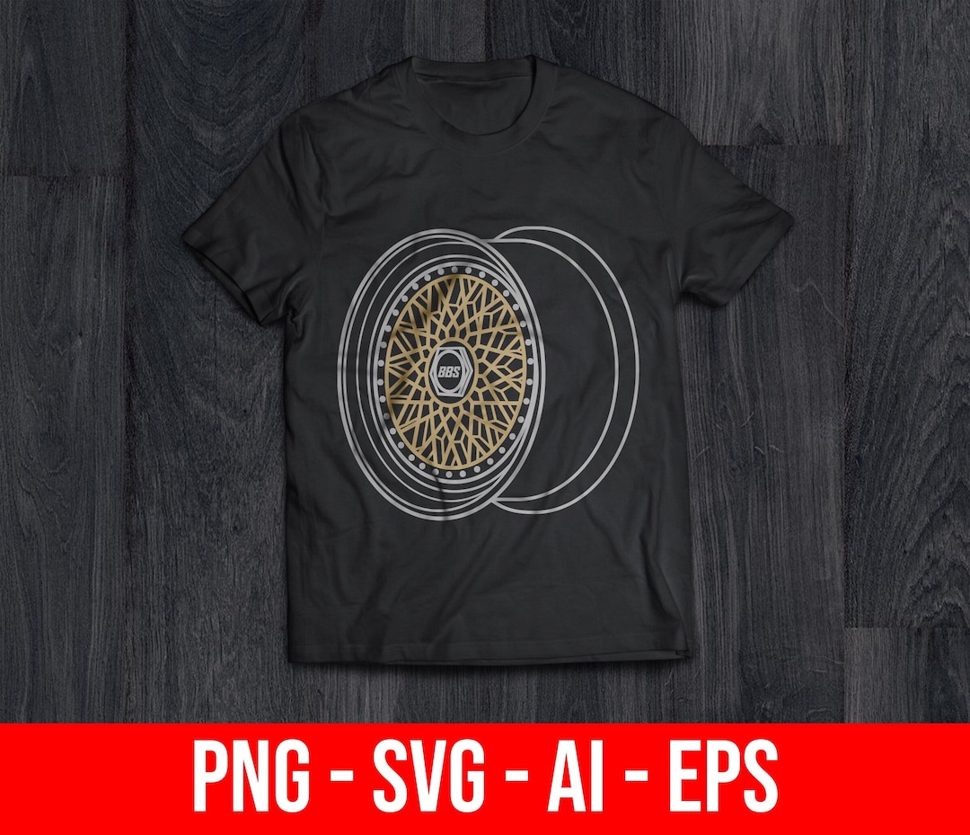 BBS RS Wheel Vector | BBS | Digital Download | Png Svg Ai Eps Vector ...