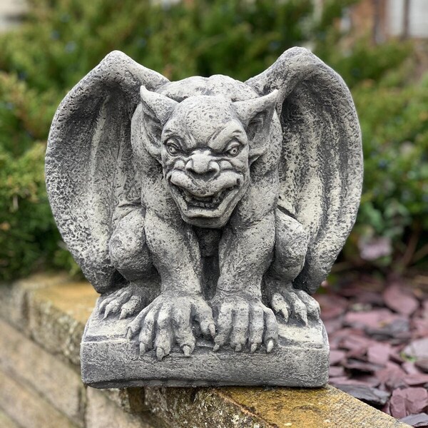 Gargoyle Statue Stone - Etsy
