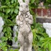 Garden Peter Rabbit Sculpture Stone Bunny Statue Concrete Hare Ornament ...