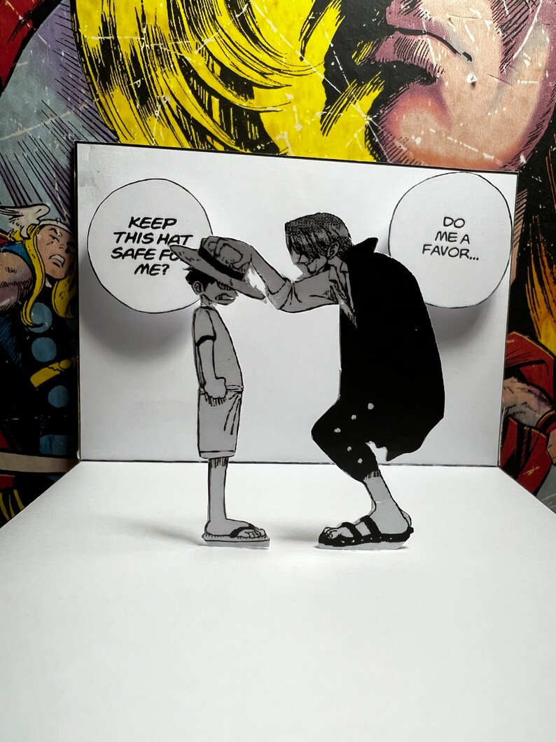 One Piece Manga #1 3D Cube Diorama - Etsy