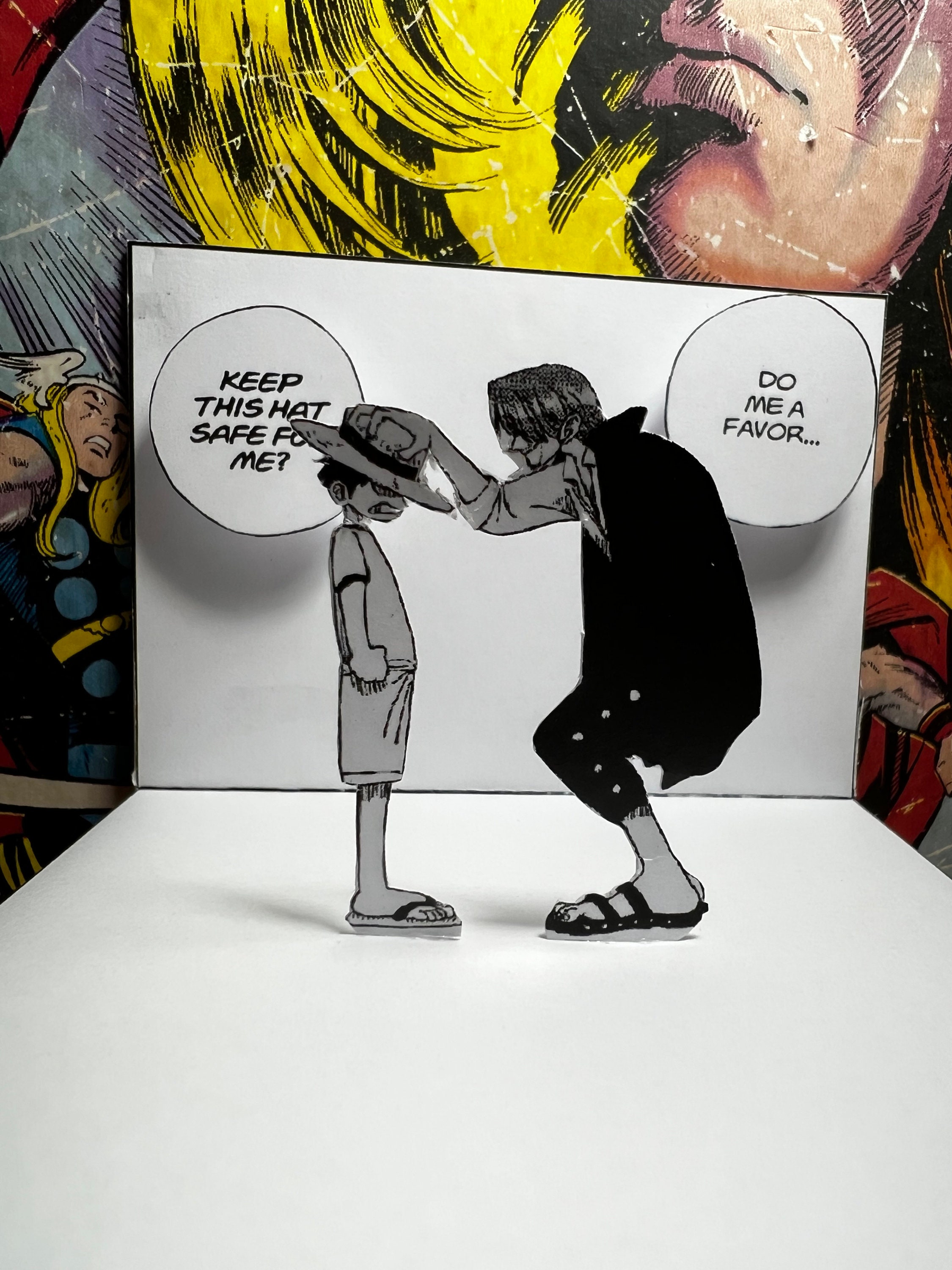 One Piece Manga #1 3D Cube Diorama - Etsy