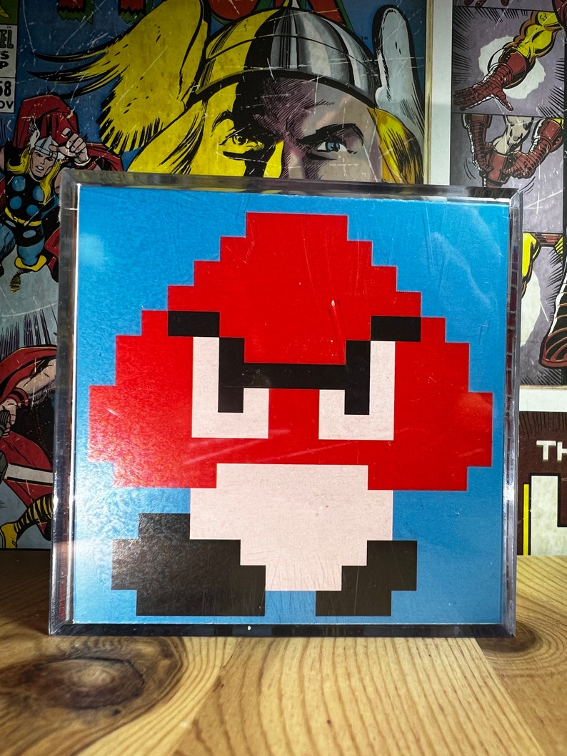Super Mario Bros 3 3D Cube Diorama - Etsy