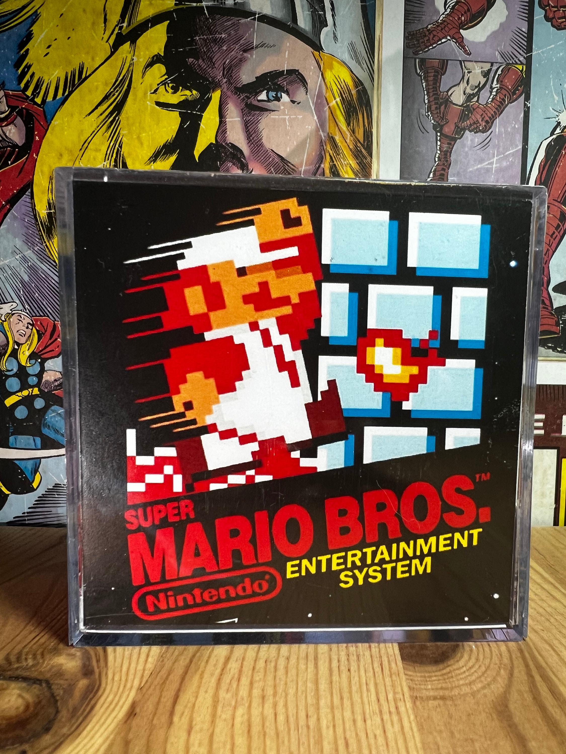 Super Mario Bros 3 3D Cube Diorama - Etsy