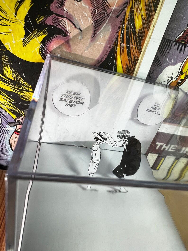 One Piece Manga #1 3D Cube Diorama - Etsy
