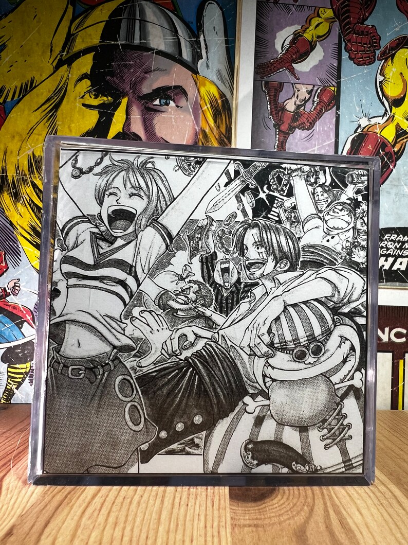 One Piece Manga #1 3D Cube Diorama - Etsy
