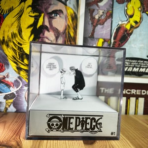One Piece Manga #1 3D Cube Diorama - Etsy