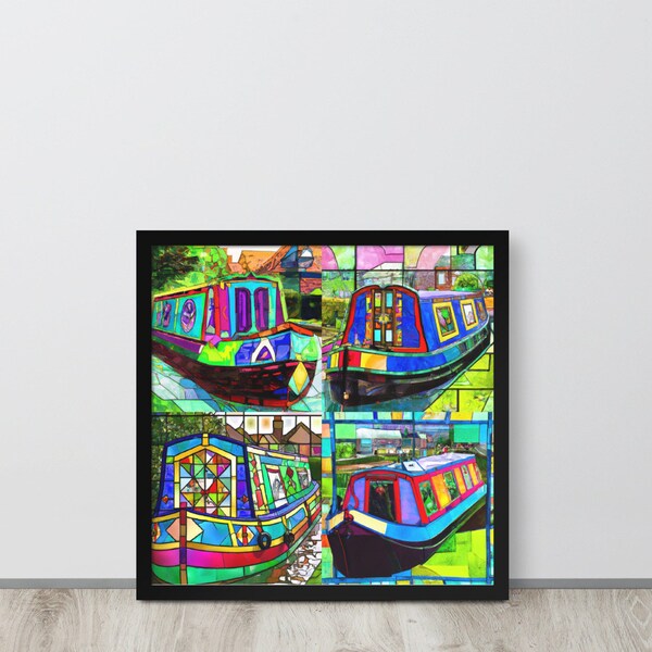 Narrowboat Stained Glass - Etsy