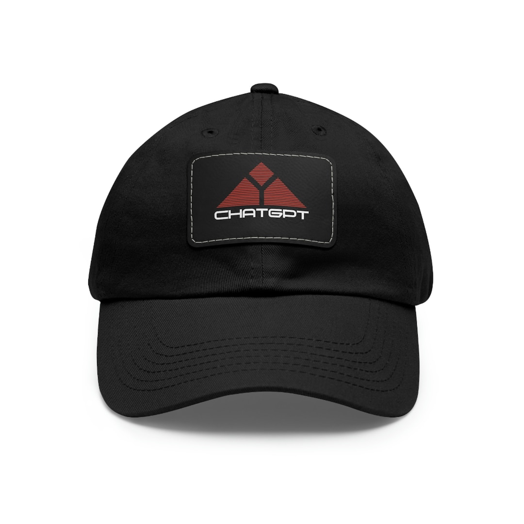 Skynet / Chatgpt / AI Hat With Leather Patch - Perfect Gift for Geeks ...
