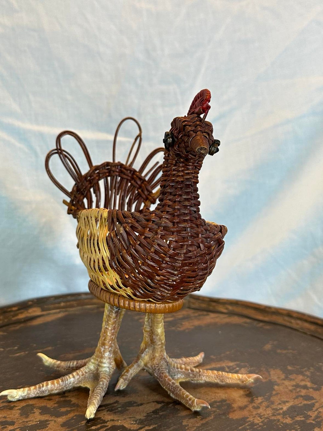 Mini Chicken Foot Basket - Etsy