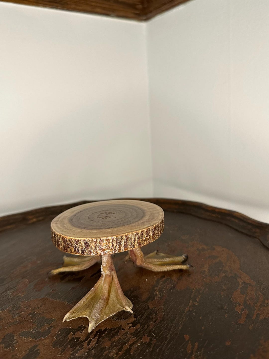 Small Table With A Trio of Duck Feet - Etsy