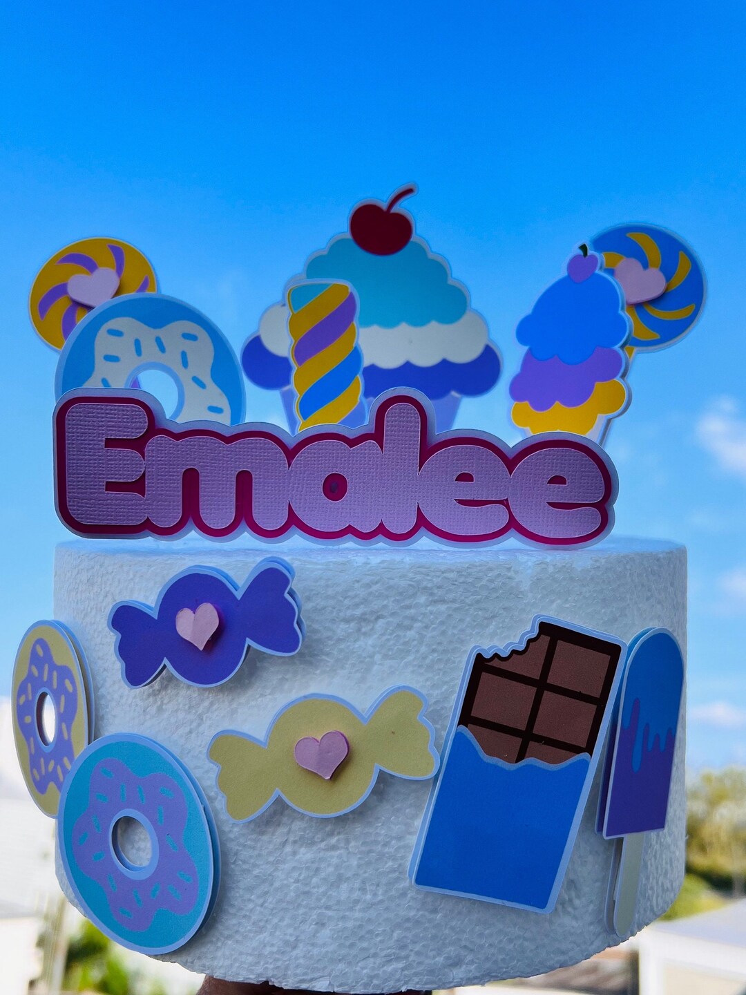 Candyland Cake Topper, Sweet Cake Topper, Sweet Candy's Cake Topper ...