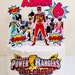 Power Rangers Cake Topper, Power Rangers Theme, Heroes Decor ...