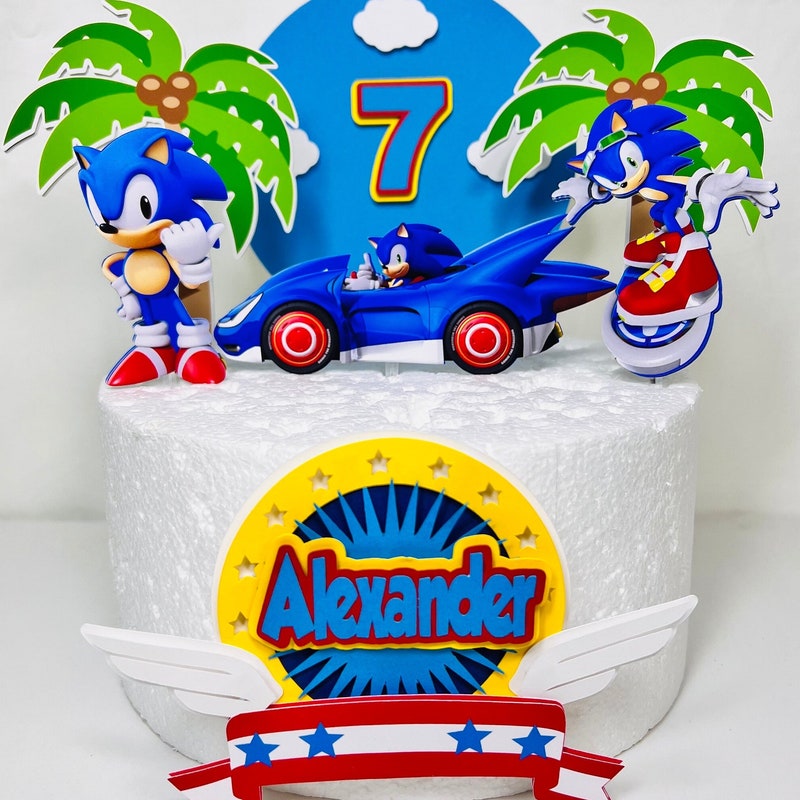 Topper sonic - Etsy España