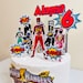 Power Rangers Cake Topper, Power Rangers Theme, Heroes Decor ...
