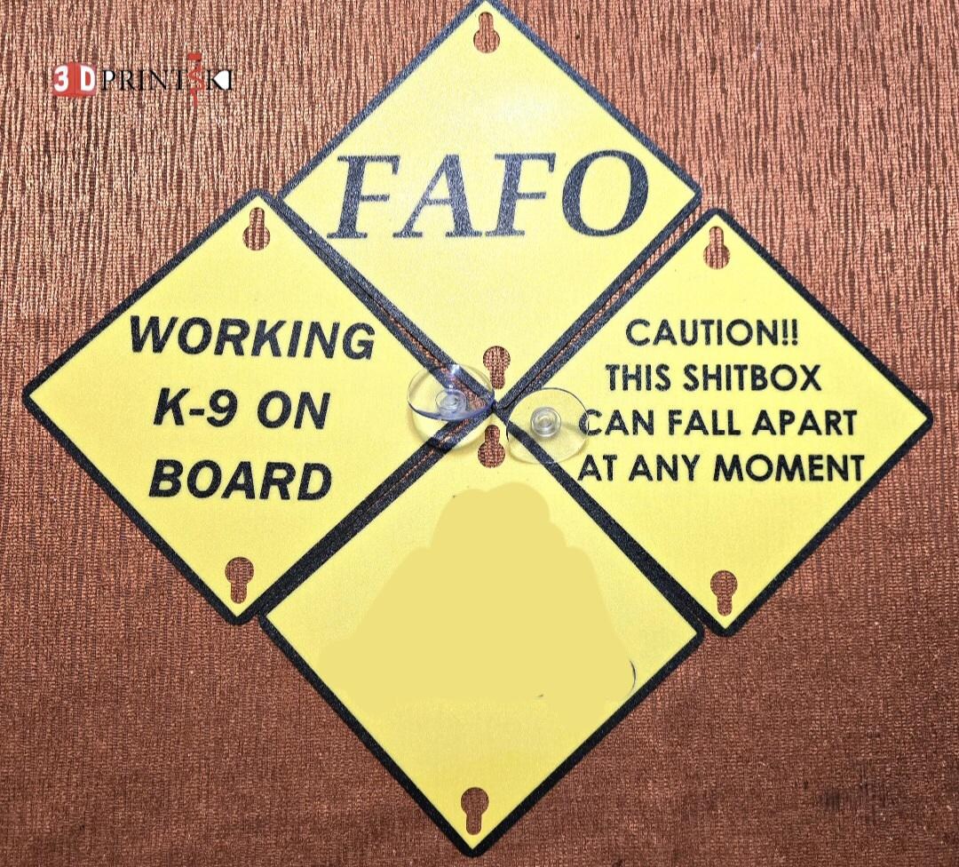 Car Window Signs - Etsy