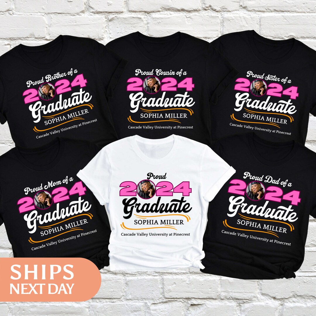 Personalized Graduation Family Shirts Family Matching 2024 Graduate ...