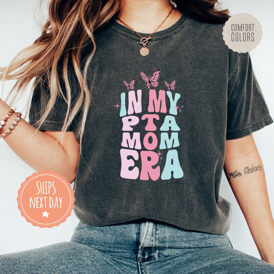 In My PTA Mom Era Shirt - Parent Teacher Association Tshirt - Back to ...