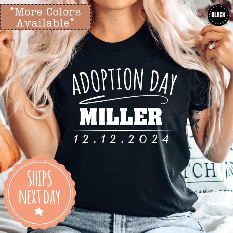 Adoption Shirt - Etsy