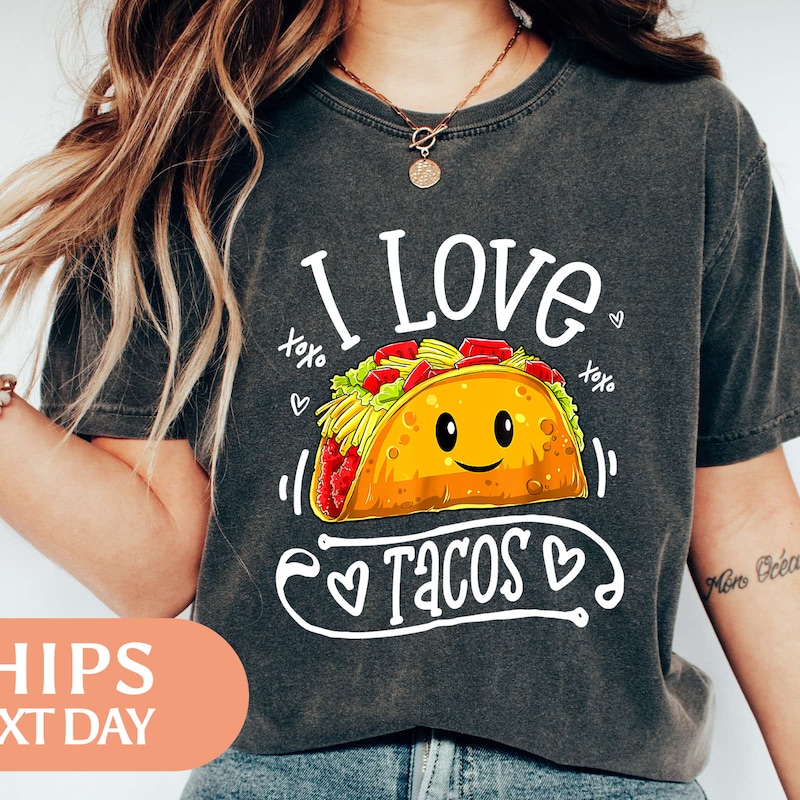 Taco Tshirt - Etsy