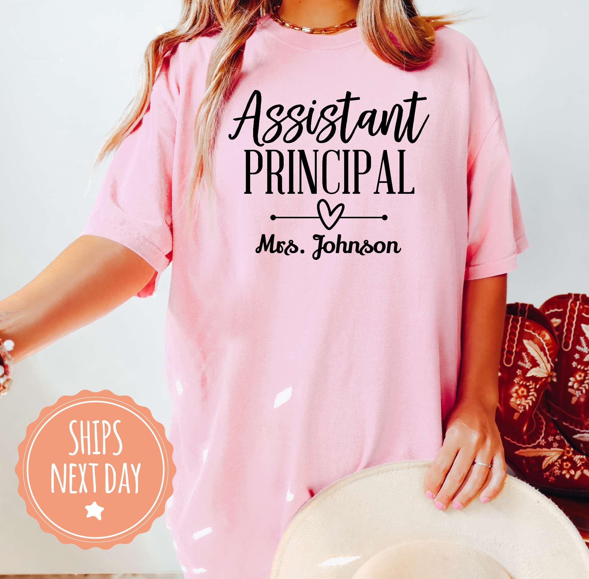 Custom Assistant Principal Shirt - Back to School Tshirt - Comfort ...