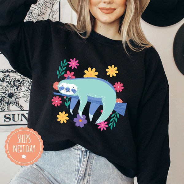 Sloth Hoodie - Etsy