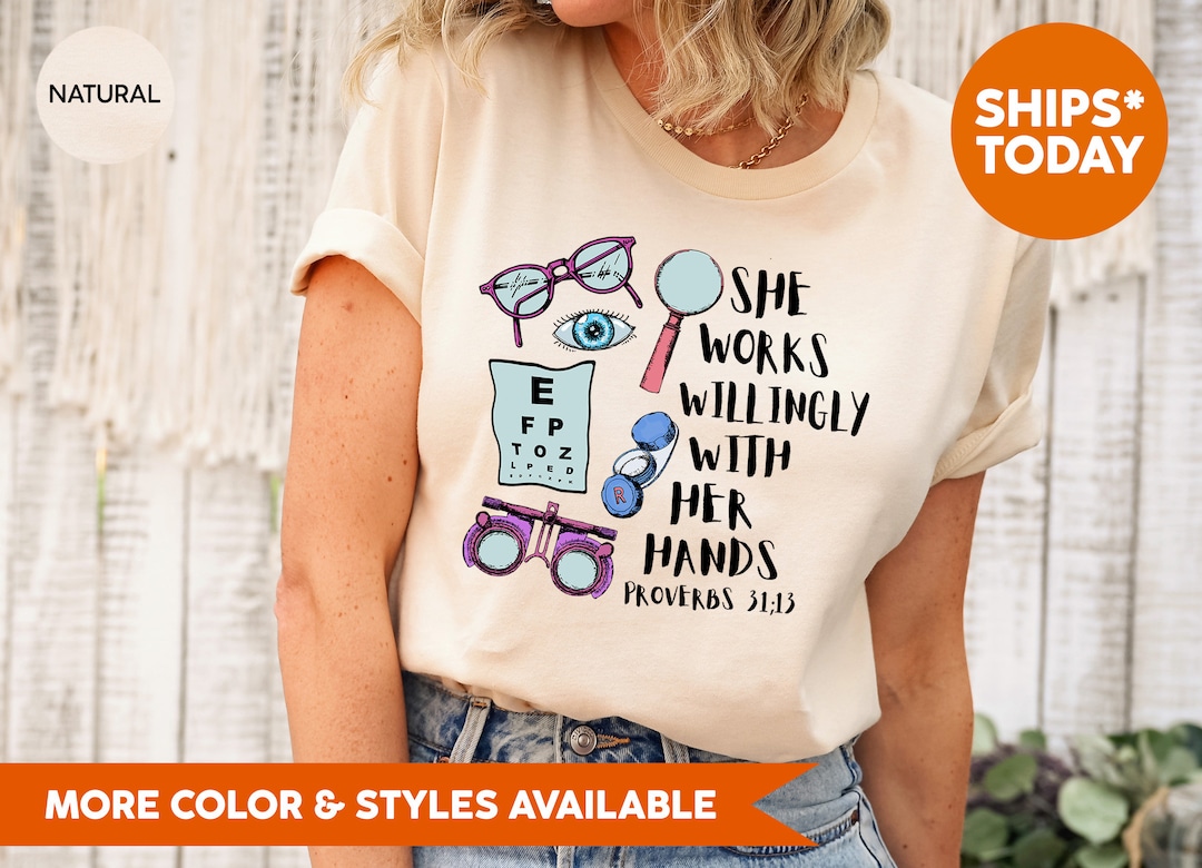 Optometry Tshirt - Ophthalmology Shirt - Eye Doctor Tee - Optician ...