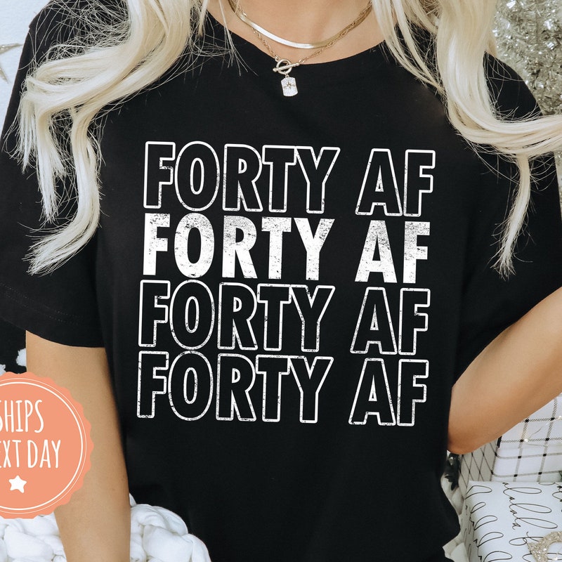 Forty Af - Etsy