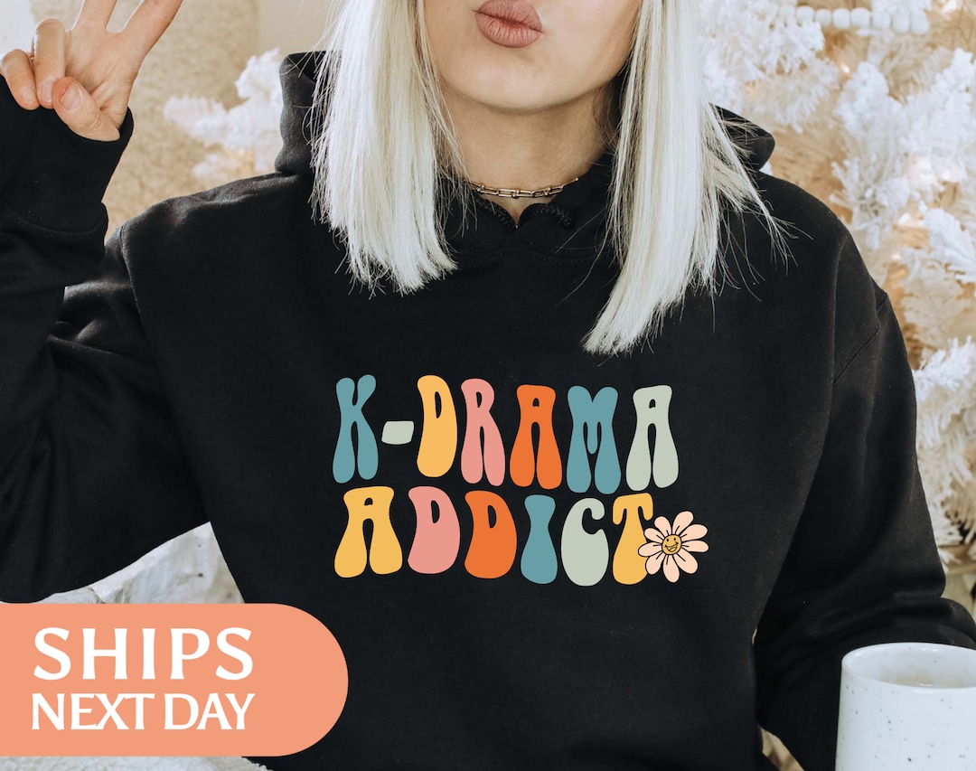 Korean Drama Hoodie K-drama Addict Crewneck Kpop Sweater K-drama Lovers ...