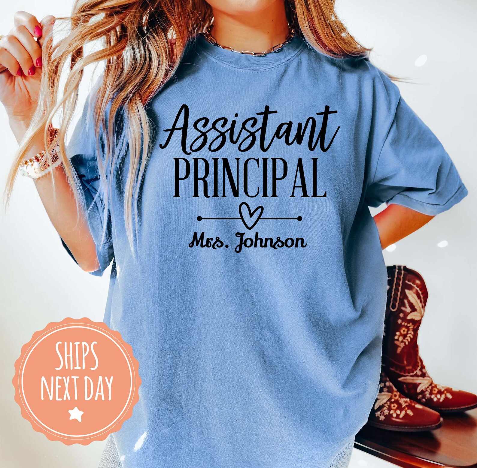 Custom Assistant Principal Shirt - Back to School Tshirt - Comfort ...