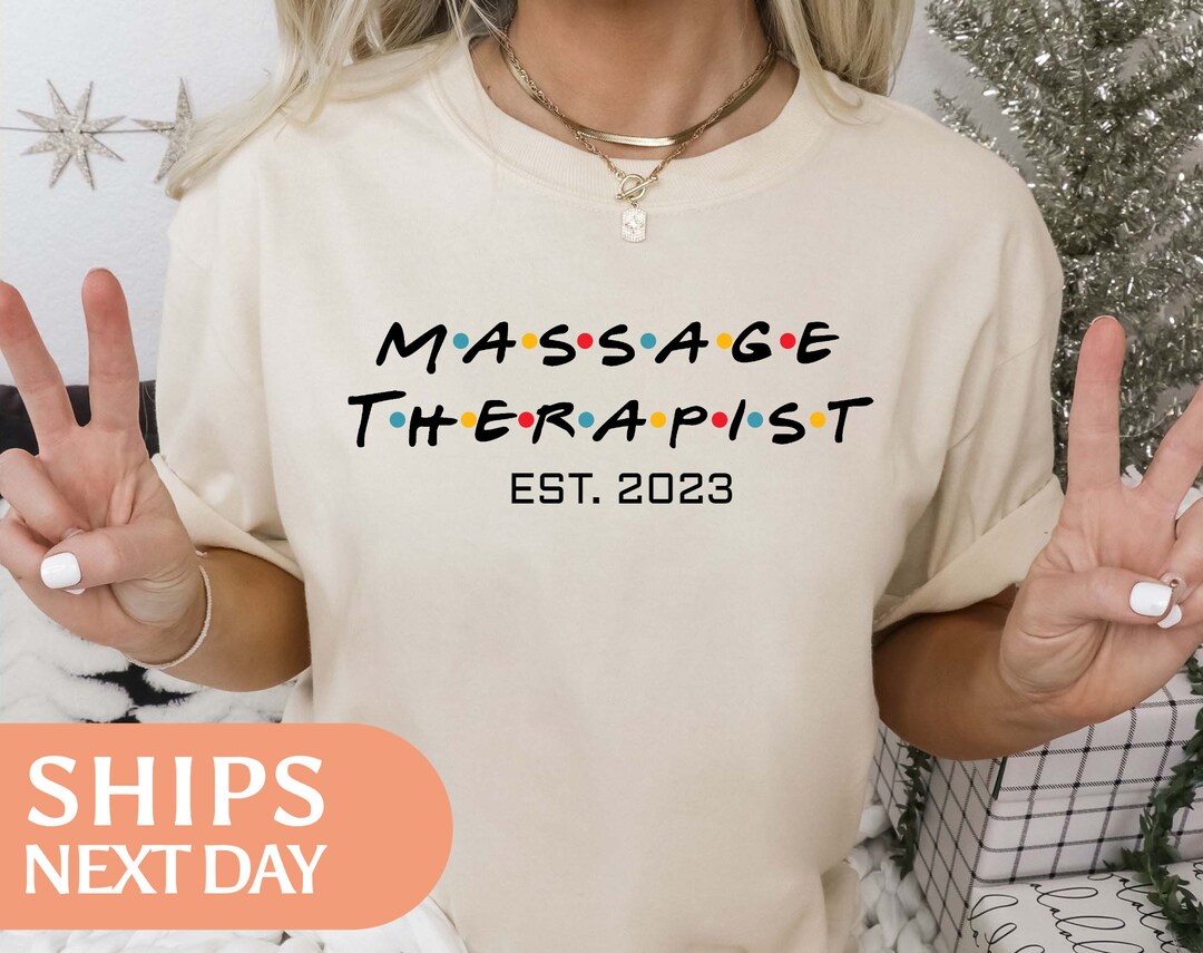 Custom Massage Therapist Shirt - Massage Therapy Tshirt - Masseuse Tee ...