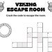 Viking Escape Room, Classroom Activity, Open Afternoon Activity ...