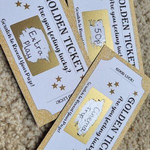 Golden Ticket, Behaviour Reward, Reward Chart, Home Rewards, Golden ...