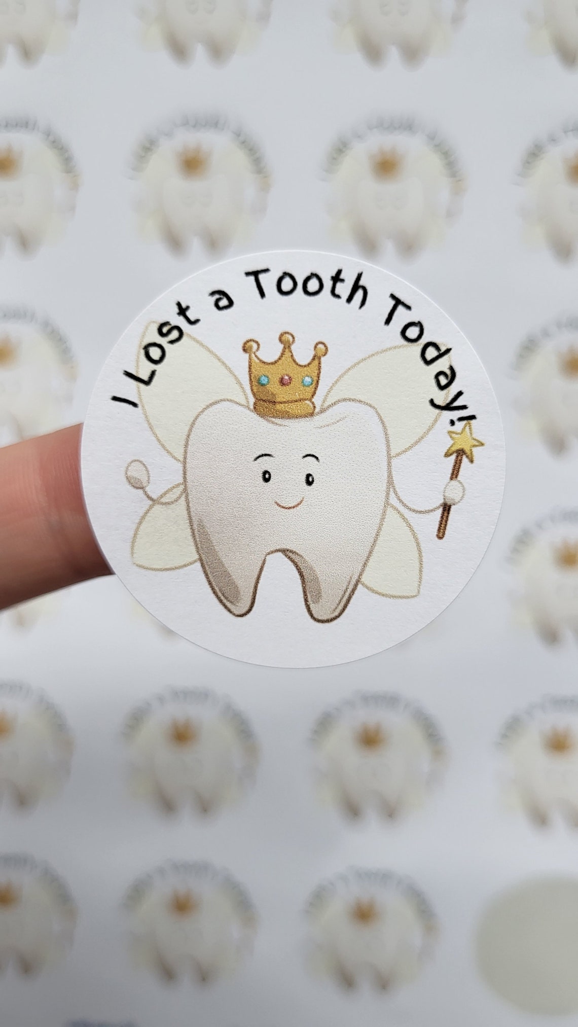 Tooth Fairy Sticker / Sticker Template / Classroom Stickers / Home ...